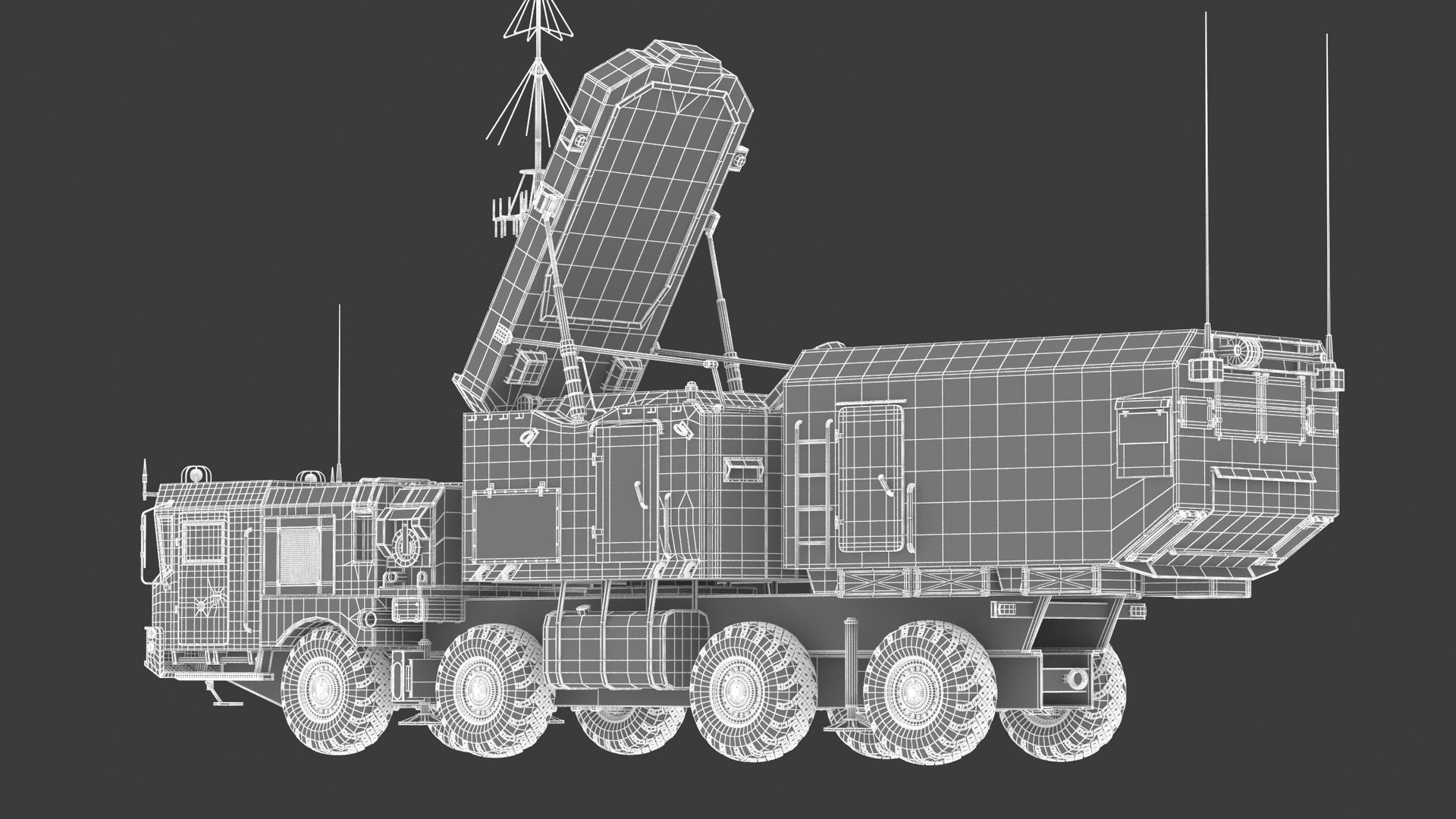 3D model 92n6 grave stone radar - TurboSquid 1532425
