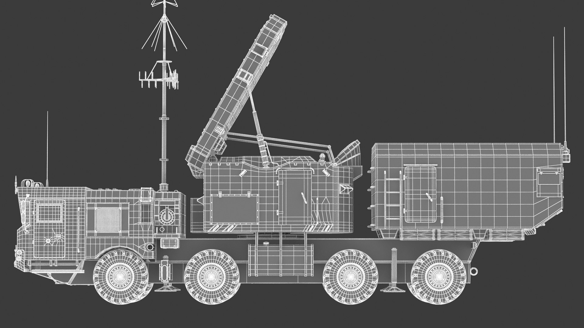 3D model 92n6 grave stone radar - TurboSquid 1532425