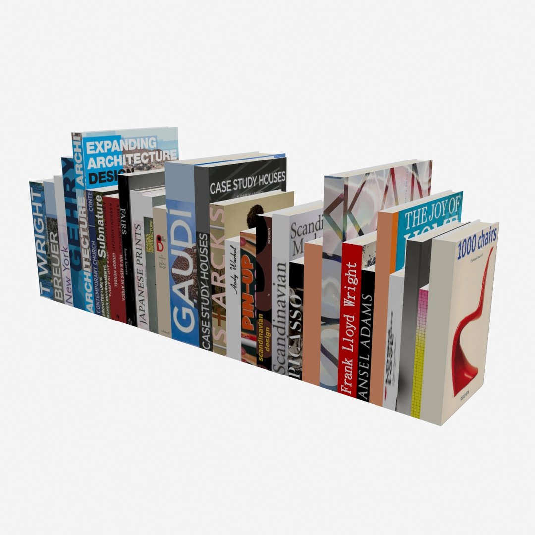 3D Model Books - TurboSquid 1504849