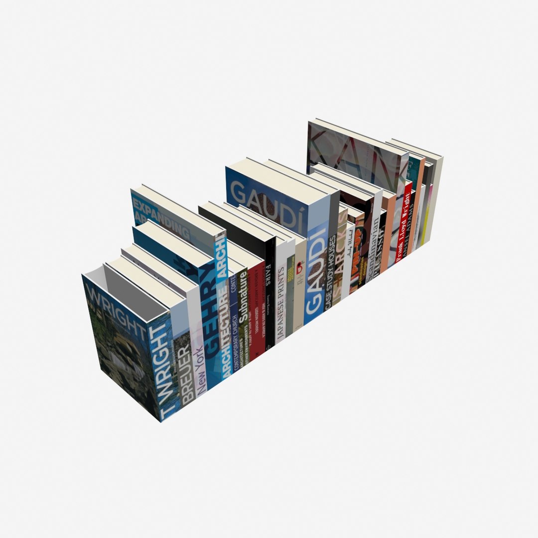 3D Model Books - TurboSquid 1504849
