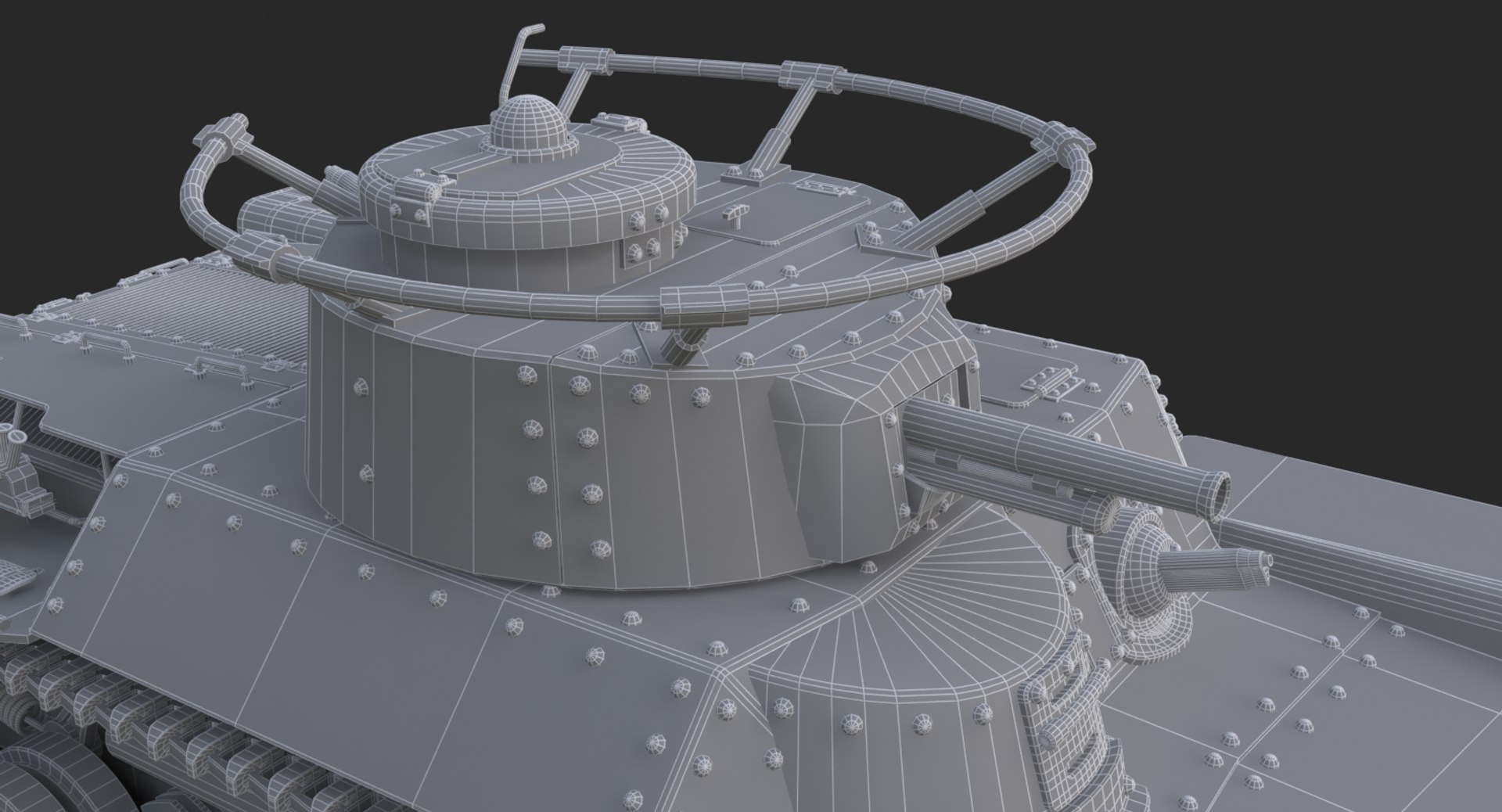 Tank Type 97 Chi 3D - TurboSquid 1245880