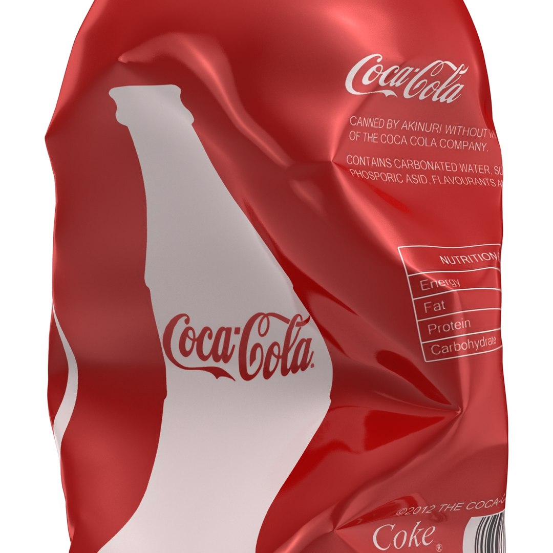 Crushed Soda Coca Cola Max