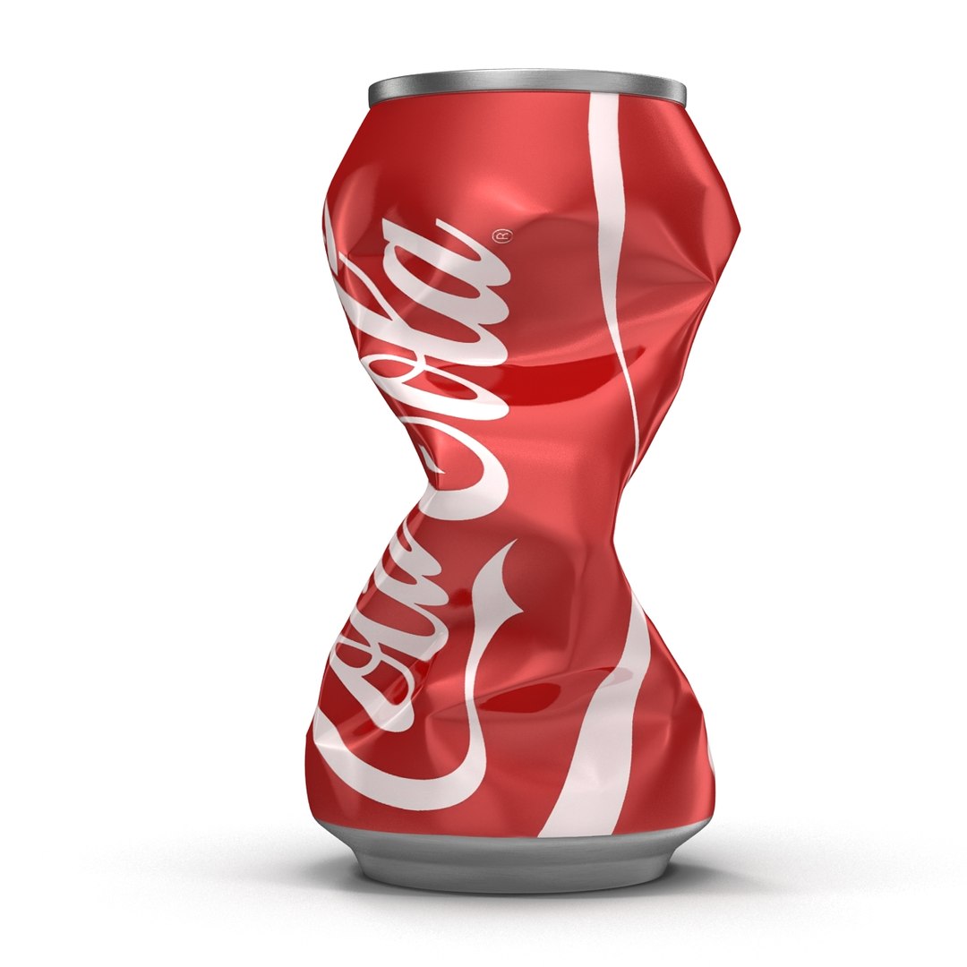 Crushed Soda Coca Cola Max