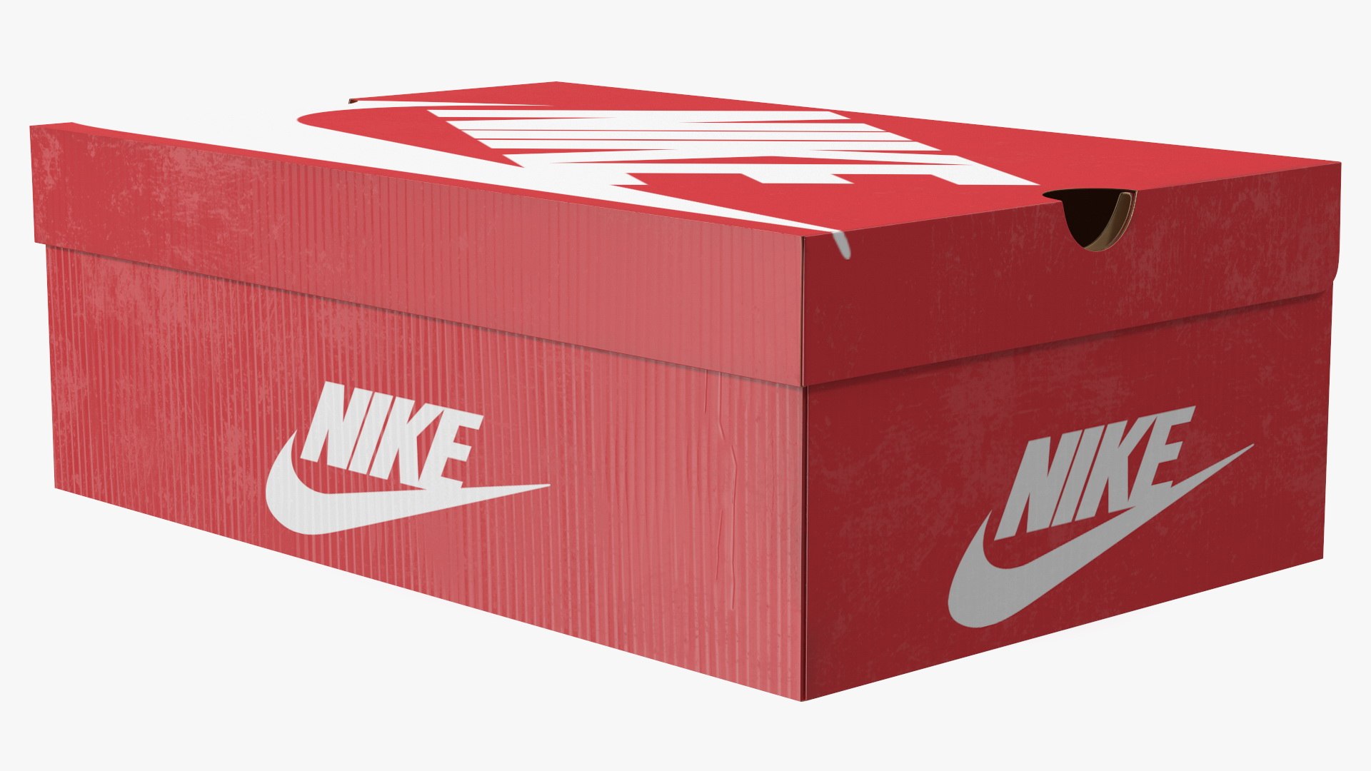 Nike Carton Shoe Box Closed 3D model - TurboSquid 2011345