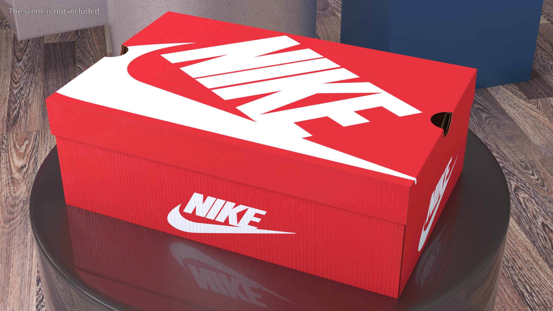 Nike Carton Shoe Box Closed 3D model - TurboSquid 2011345