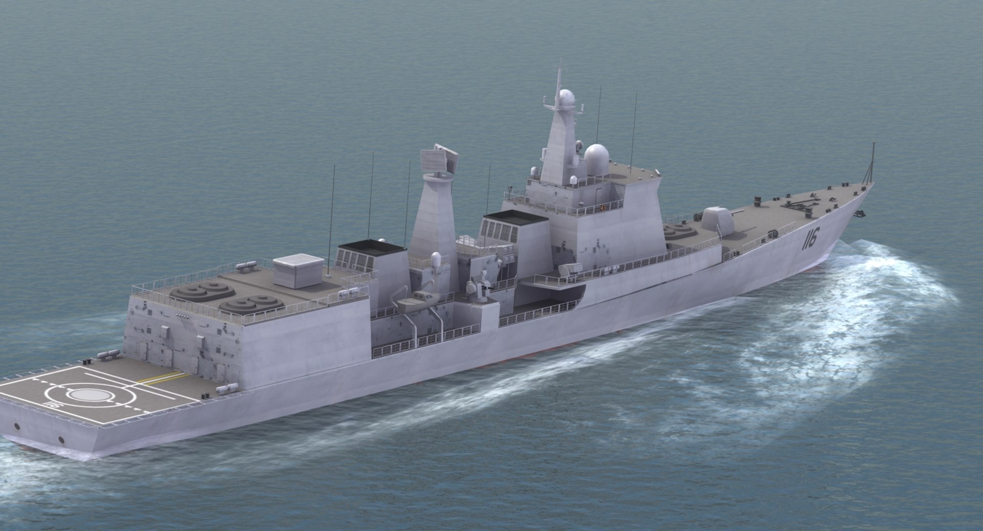 Type051c Destroyer 3ds