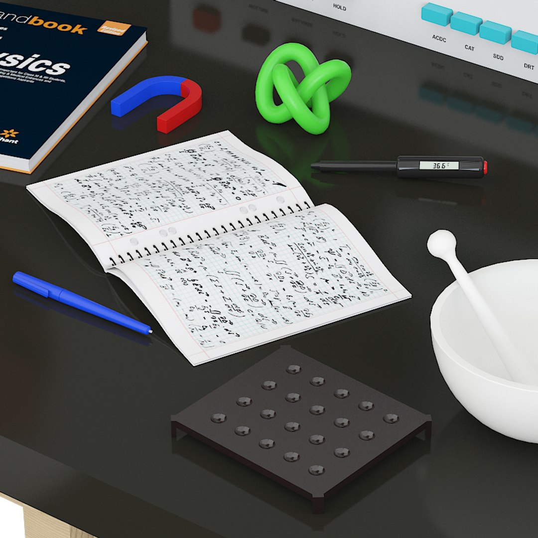 Laboratory Medical Set Microscope Model - TurboSquid 1528883