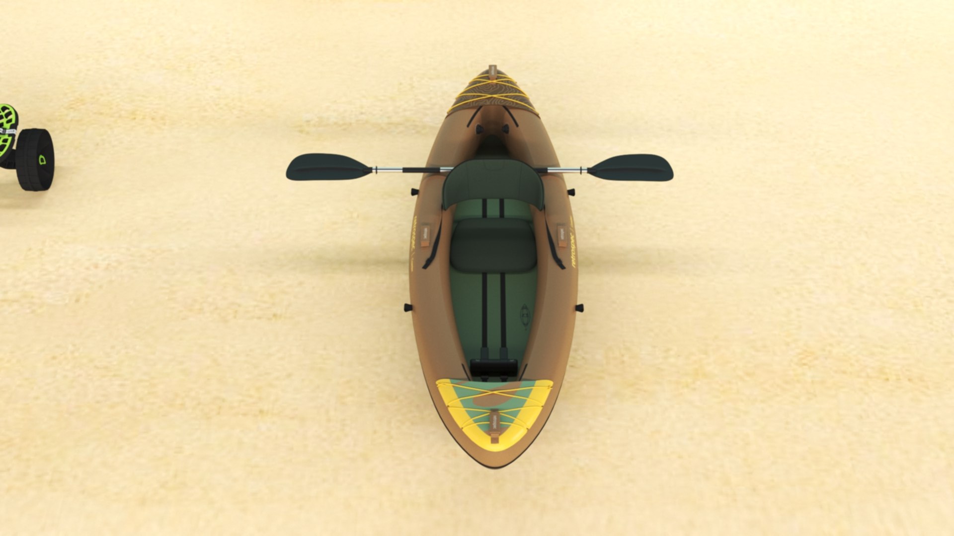 Retrospec Coaster Single And Tandem Inflatable Kayak 3D Model ...