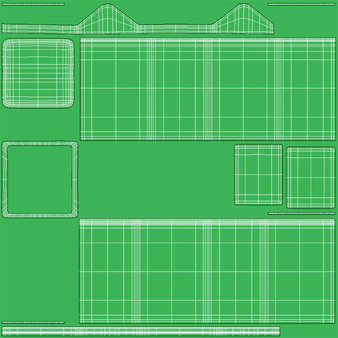 3D Green Trash Can - TurboSquid 2170967