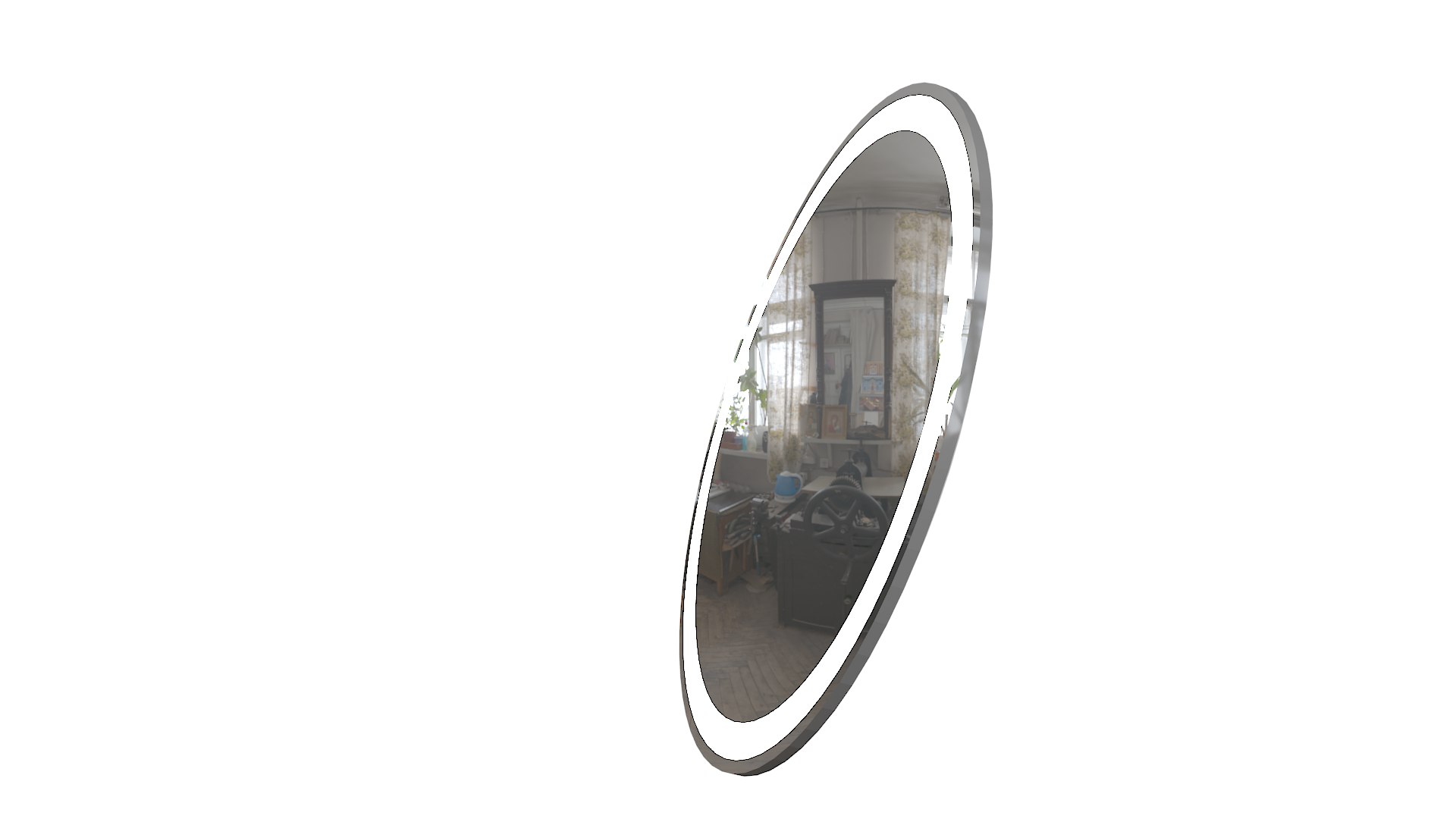 Led Mirror Circle 60cm 3D - TurboSquid 2158369