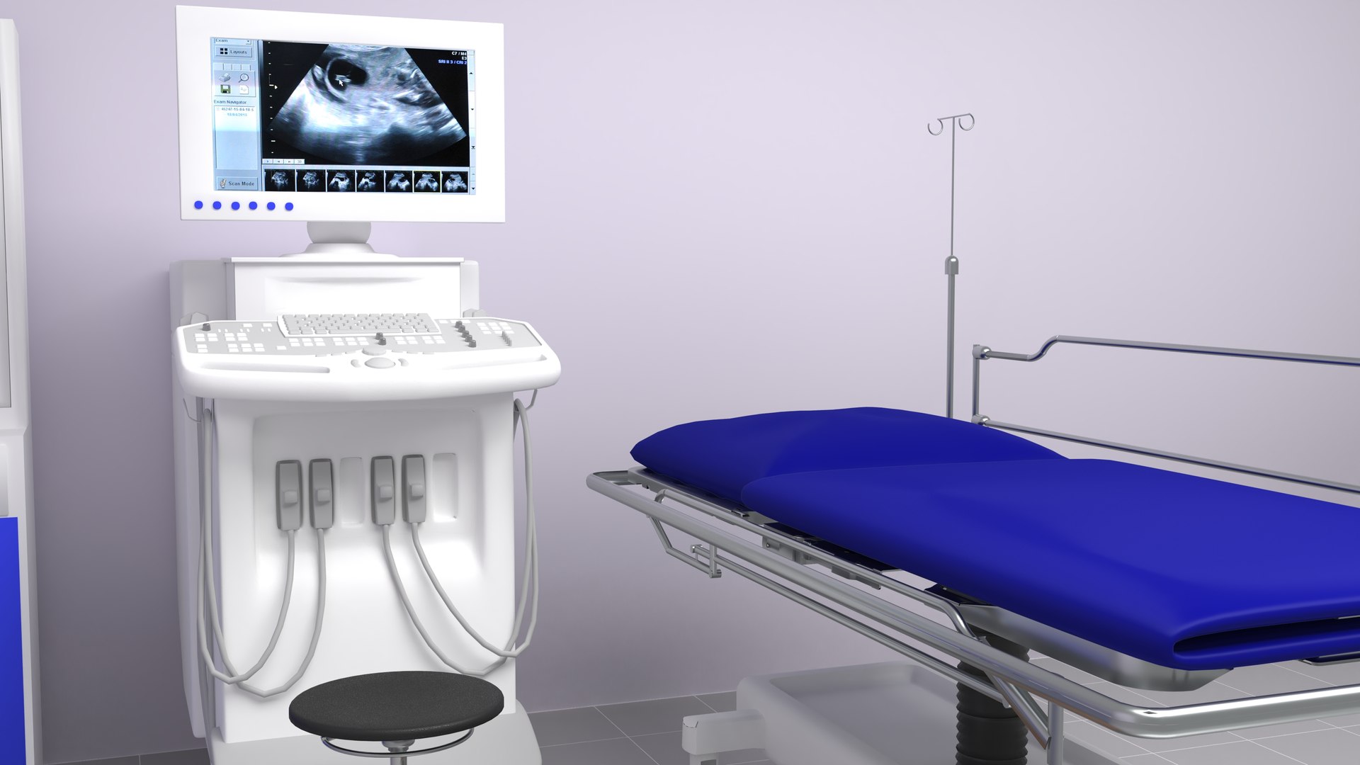 3D Model Ultrasound Room 3 - TurboSquid 2059534