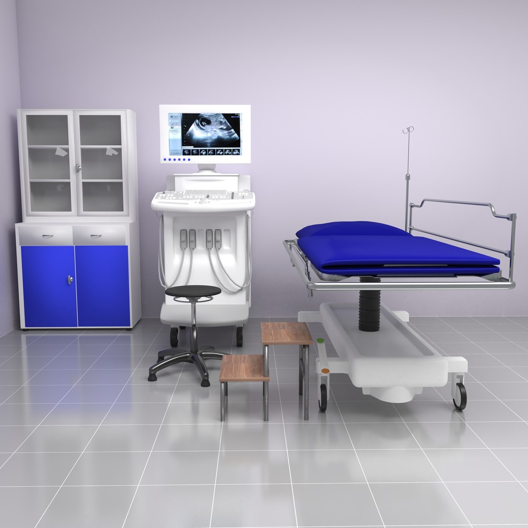 3D Model Ultrasound Room 3 - TurboSquid 2059534