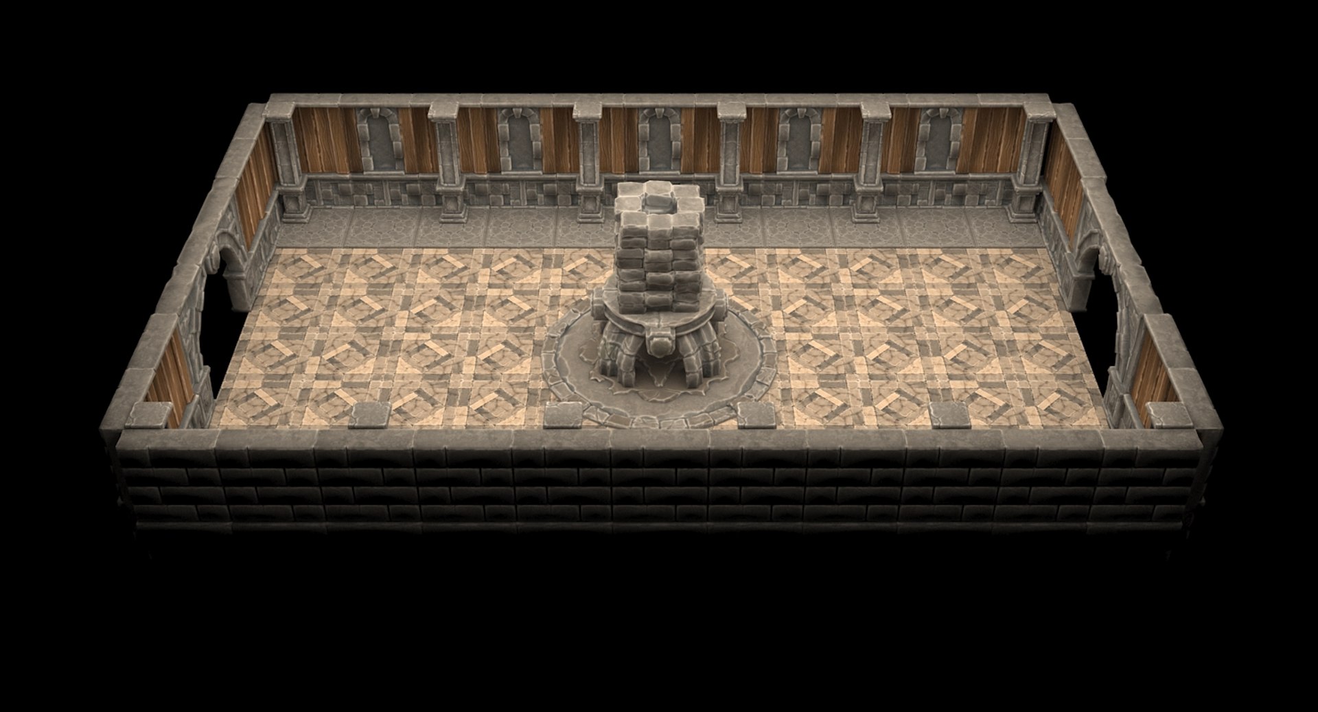 Castle Room 3D Model - TurboSquid 1331865