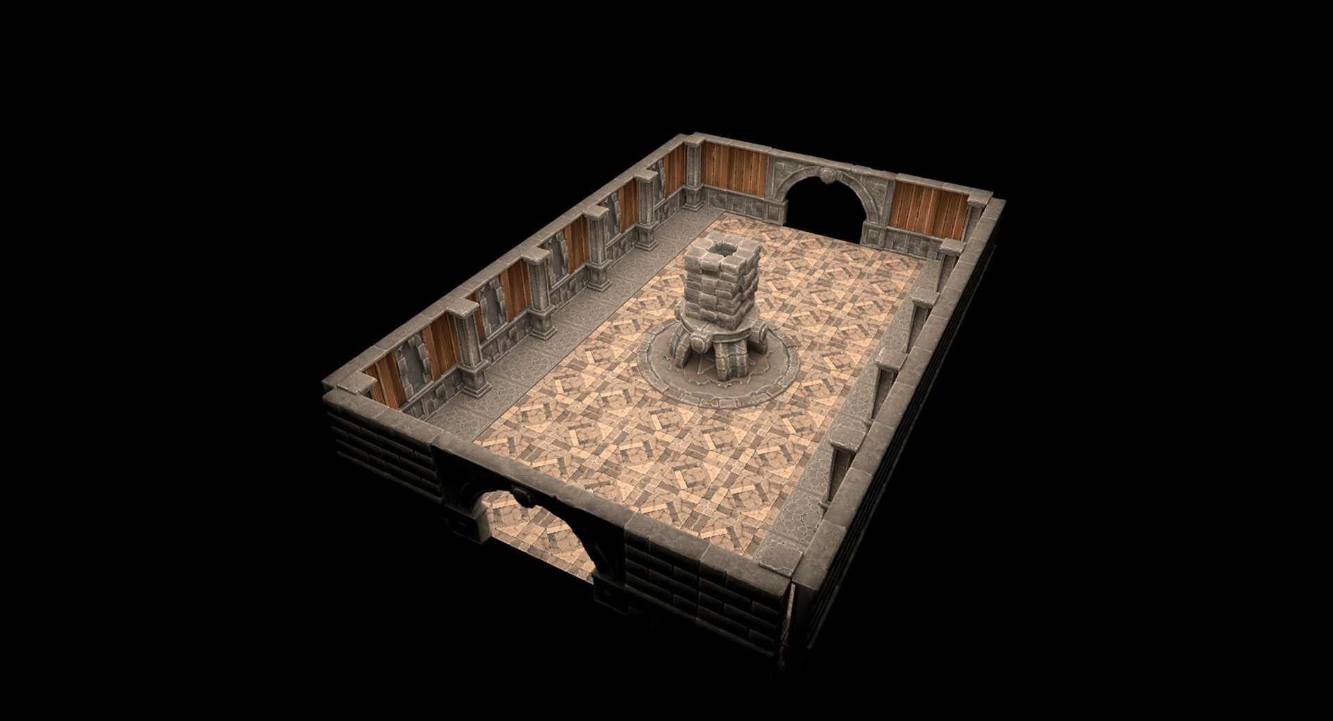 Castle Room 3D Model - TurboSquid 1331865