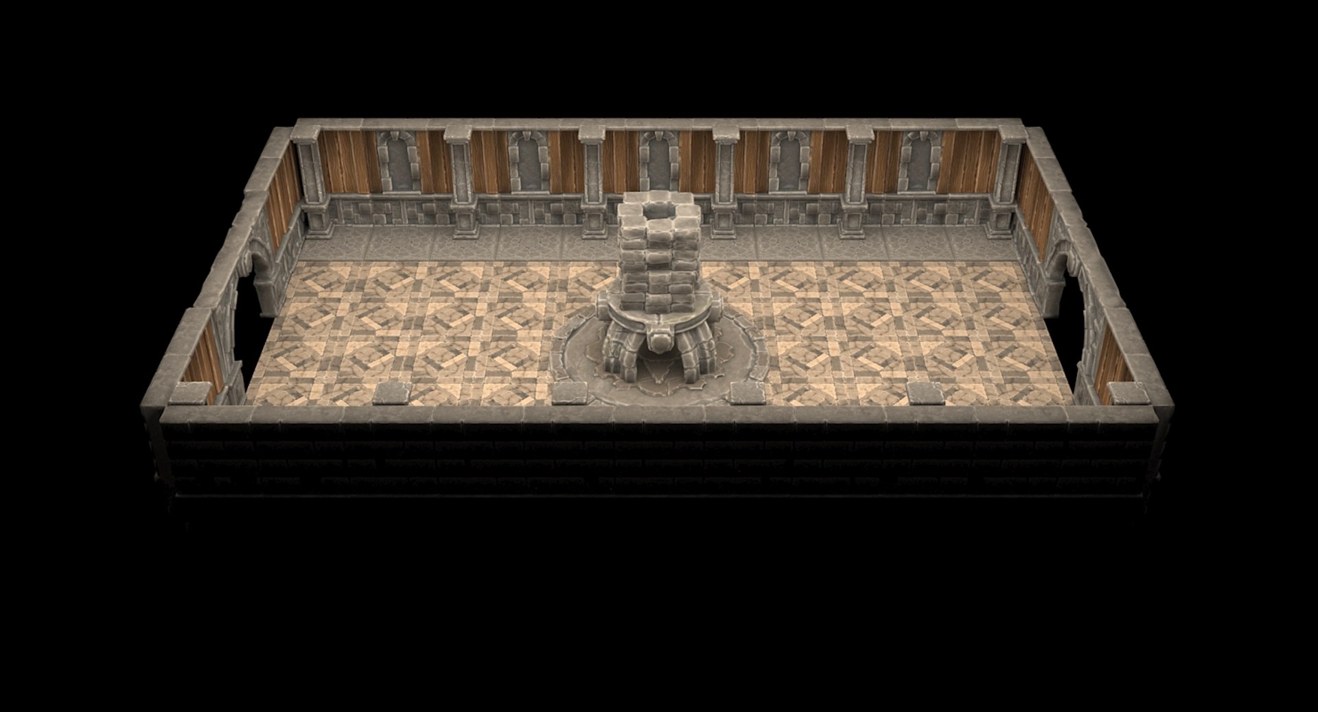 Castle Room 3D Model - TurboSquid 1331865