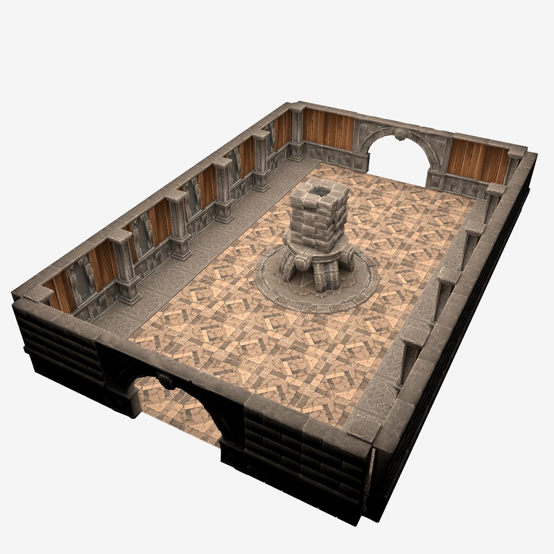 Castle Room 3D Model - TurboSquid 1331865
