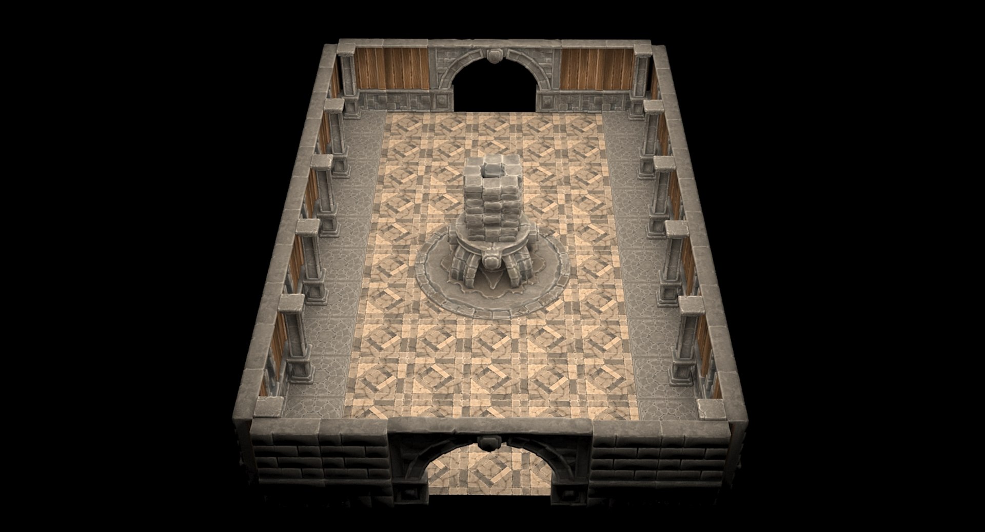 Castle Room 3D Model - TurboSquid 1331865