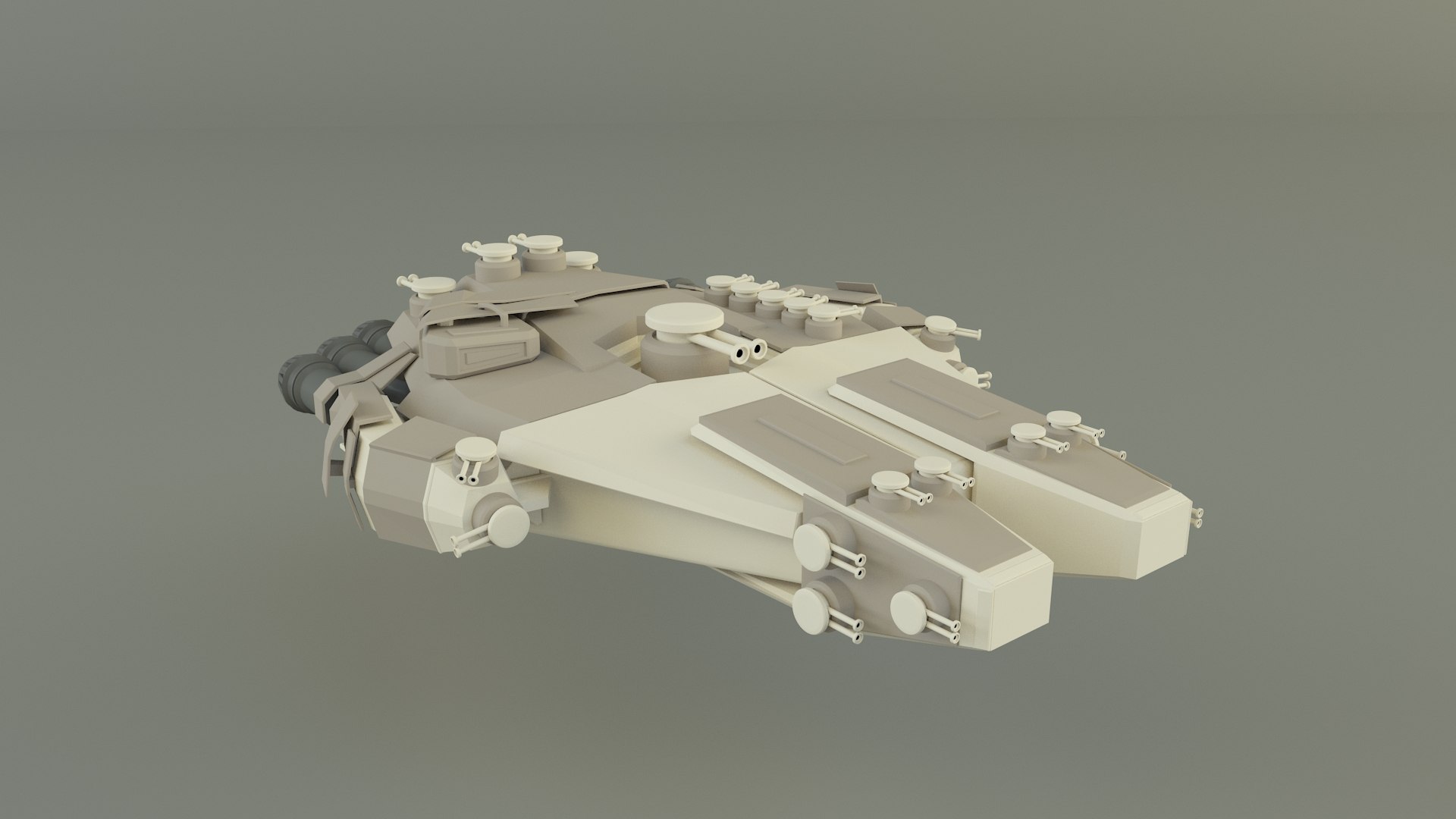 3D Fantastic Spacecraft 3D Model - TurboSquid 2202311