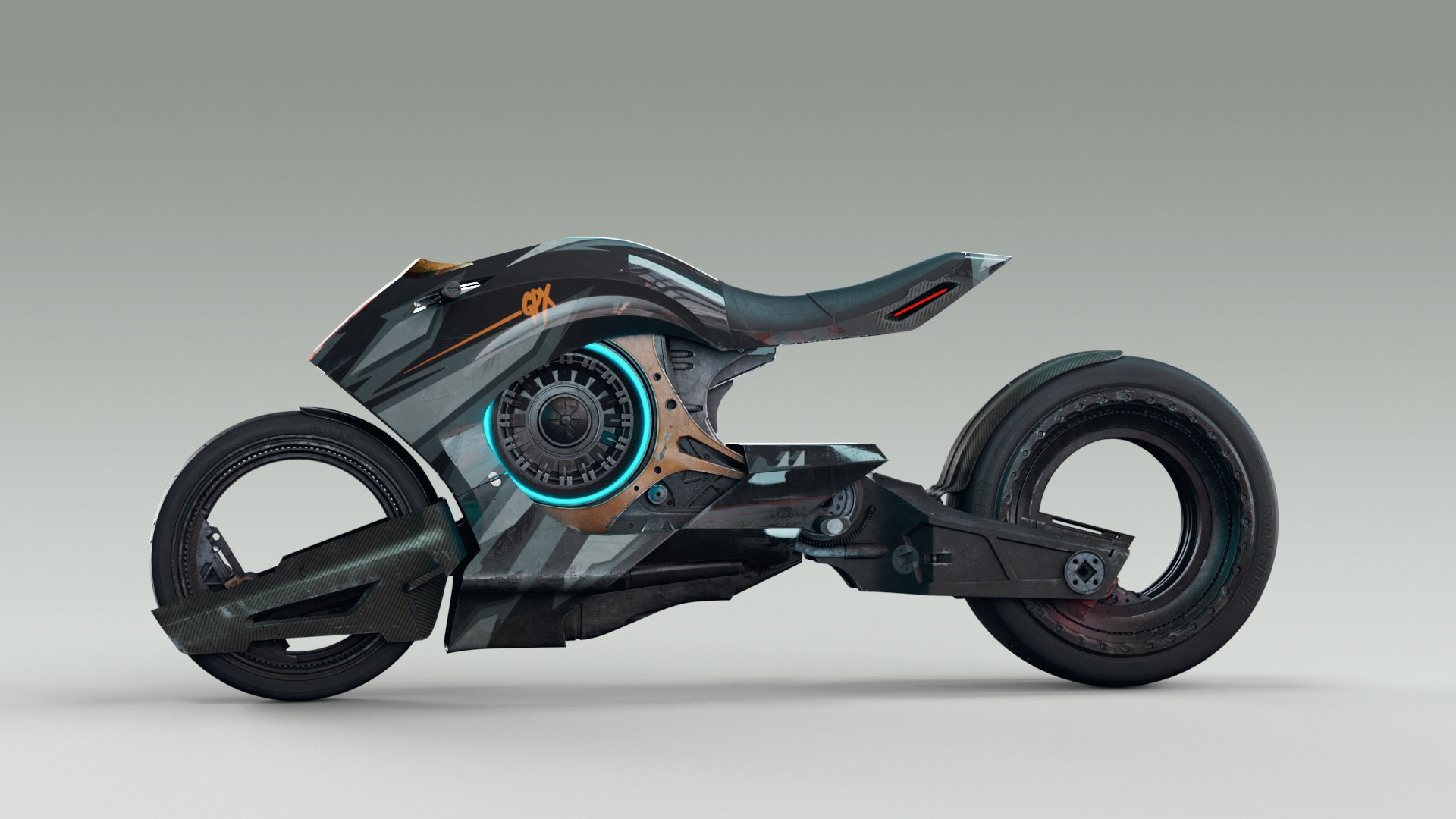 3D Cyberbike VFX Asset Model - TurboSquid 2063991