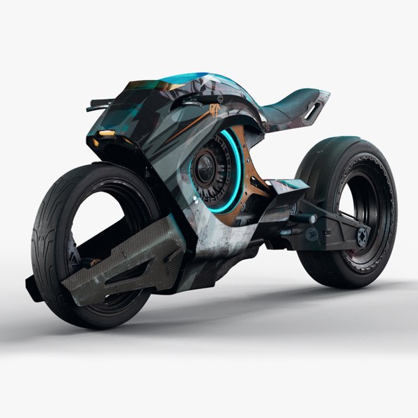 modelo 3d Activo de efectos visuales de Cyberbike - TurboSquid 2063991