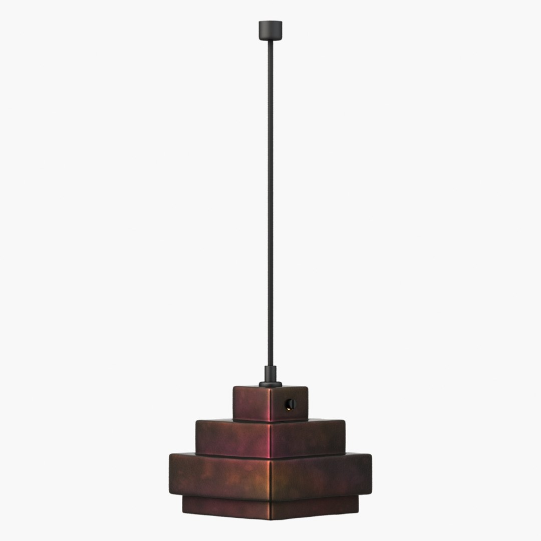 Lustre Square Light 1 3d Model
