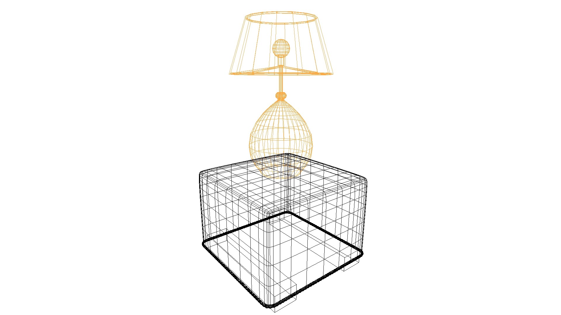 wicker fur pack sofa armchair 3d fbx