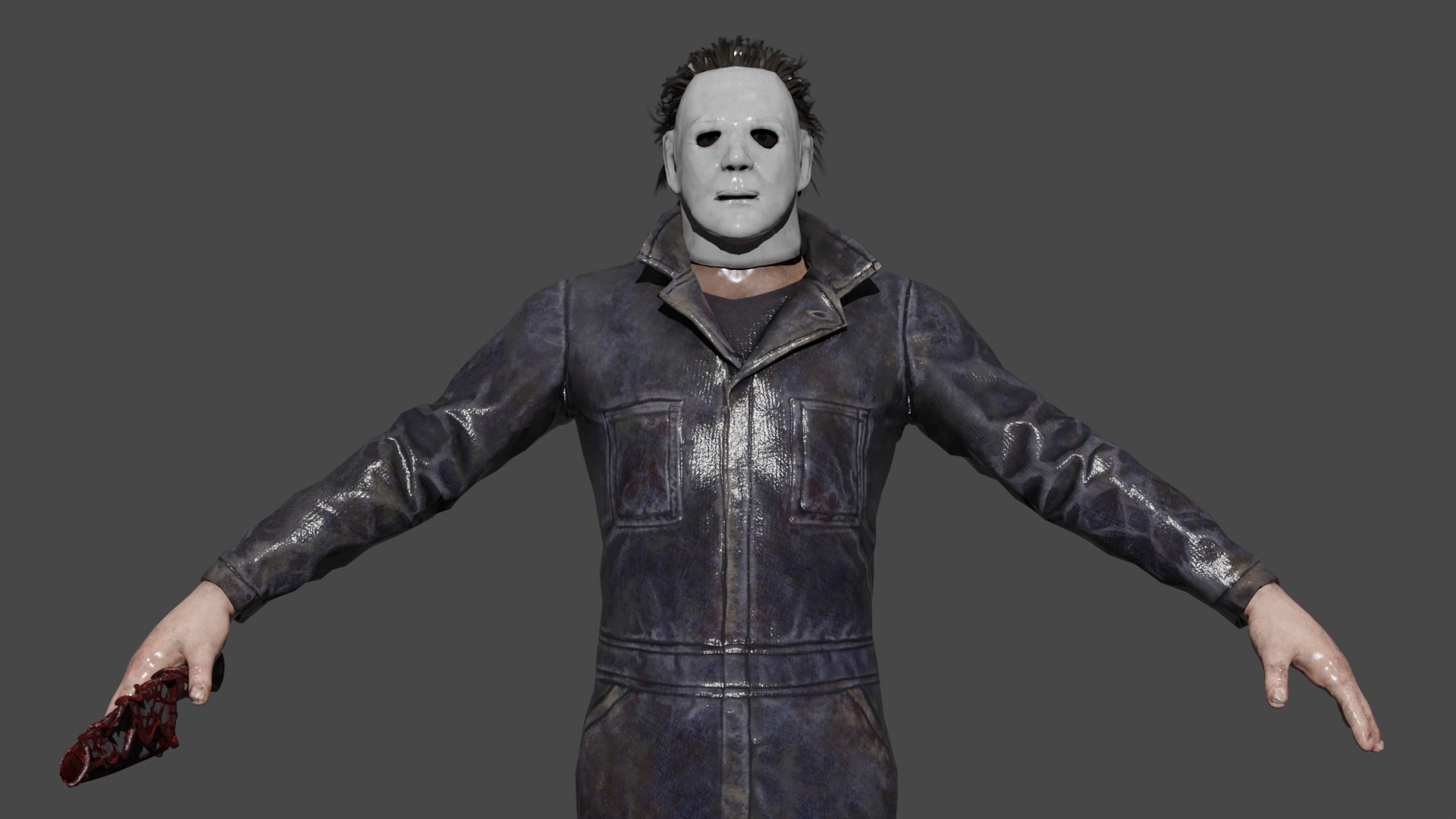 3D Michael Myers - TurboSquid 2096478
