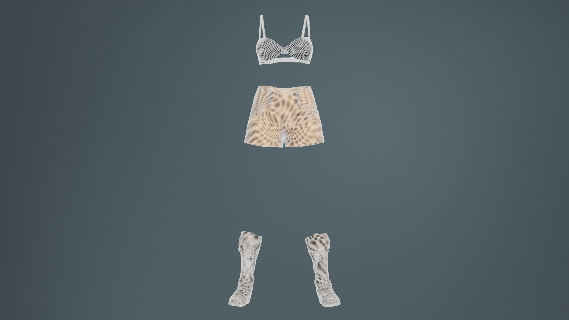 3D Adventure Outfit Remastered - TurboSquid 2361244