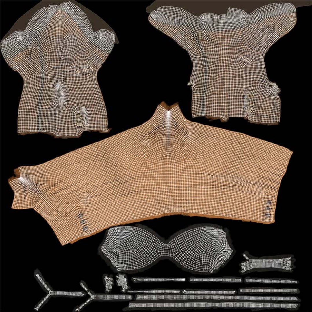 3D Adventure Outfit Remastered - TurboSquid 2361244