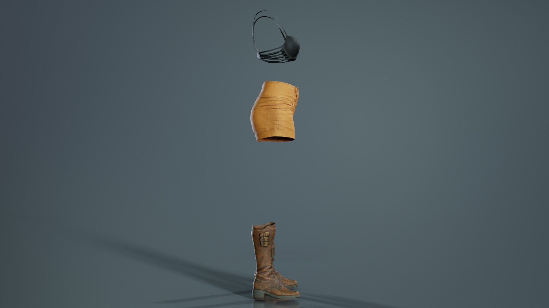 3D Adventure Outfit Remastered - TurboSquid 2361244