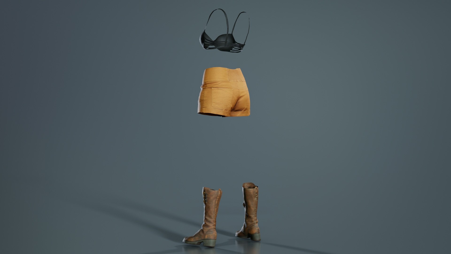 3D Adventure Outfit Remastered - TurboSquid 2361244