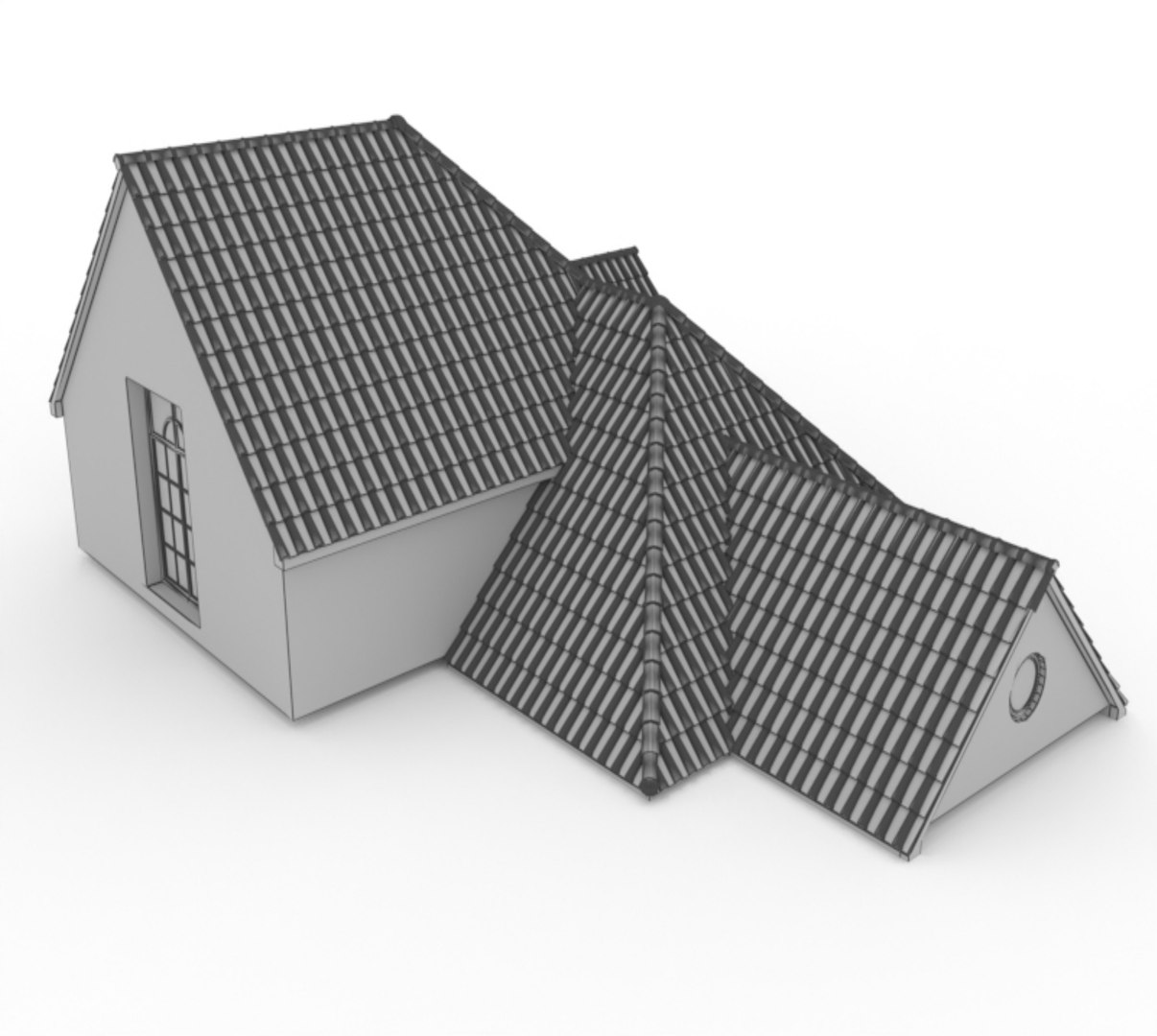 Realistic Roof Shingles 7 3D - TurboSquid 1762018