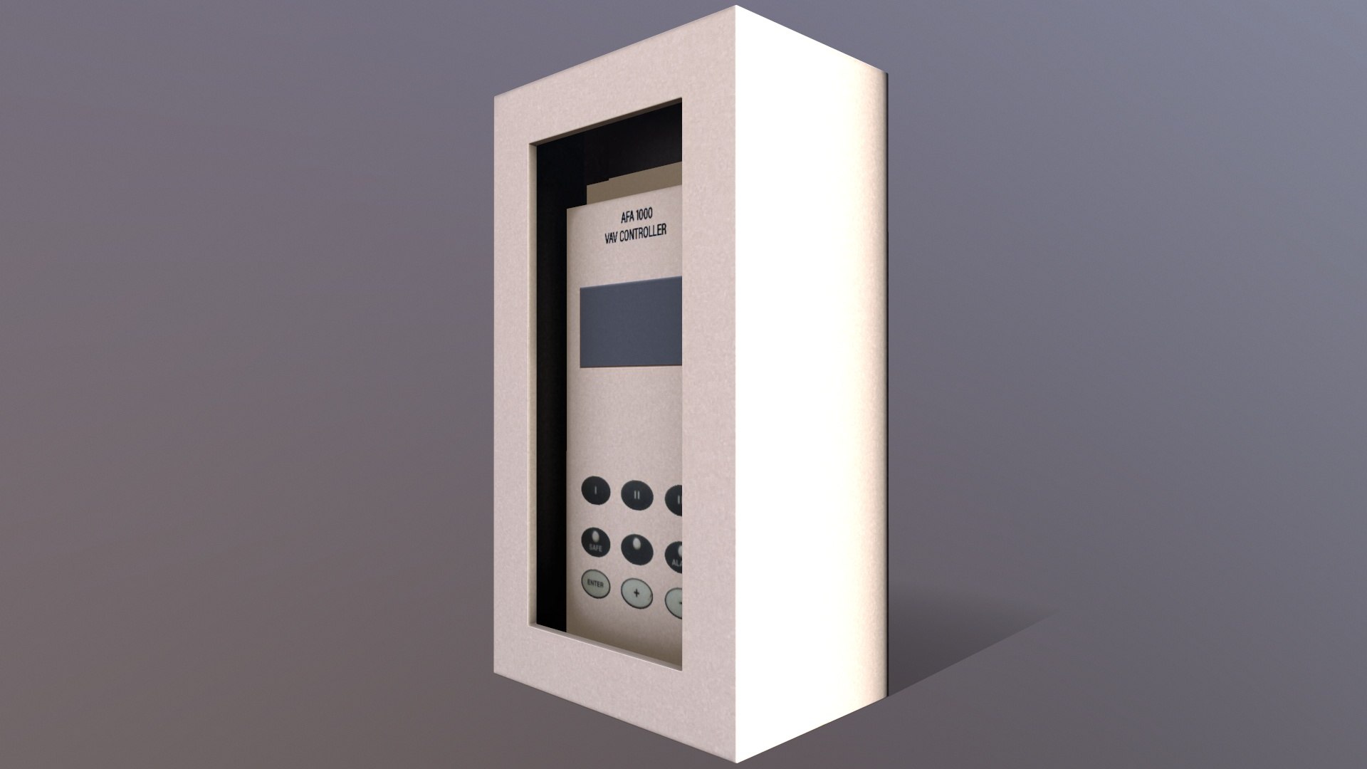 VAV Controller 3D Model - TurboSquid 2287929