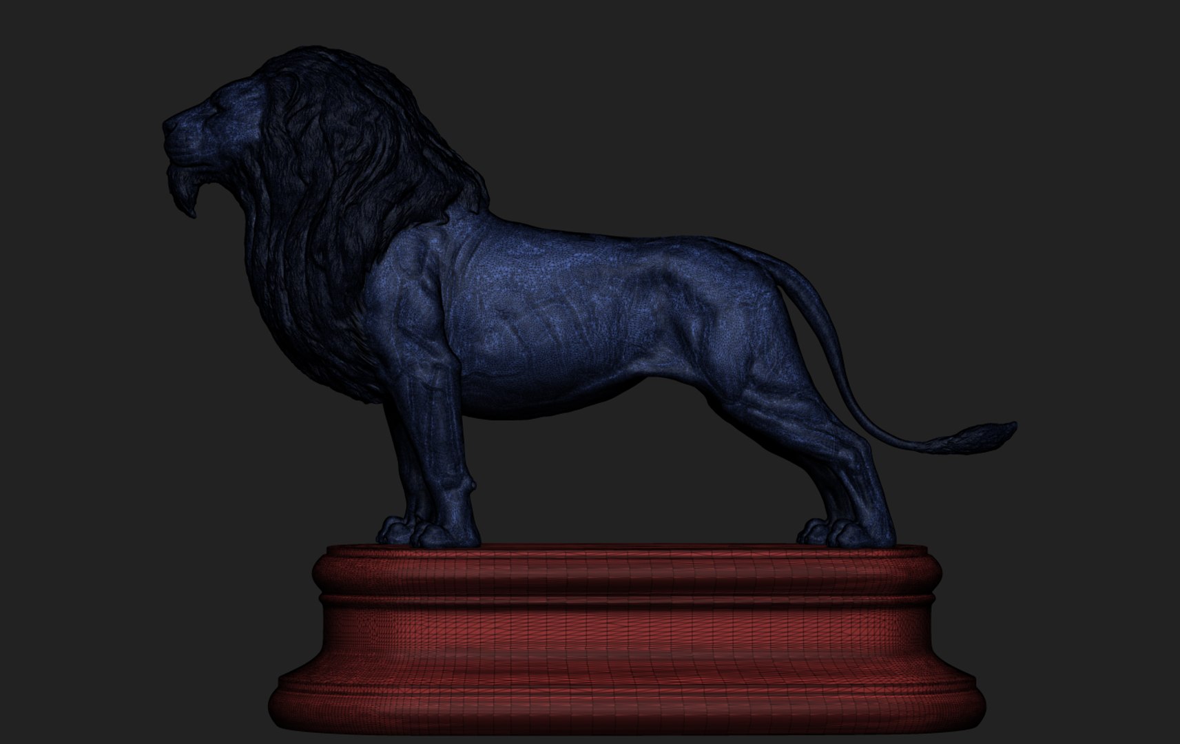 Lion Model - TurboSquid 2236204