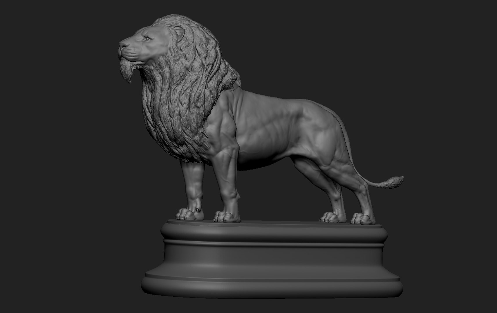 Lion Model - TurboSquid 2236204