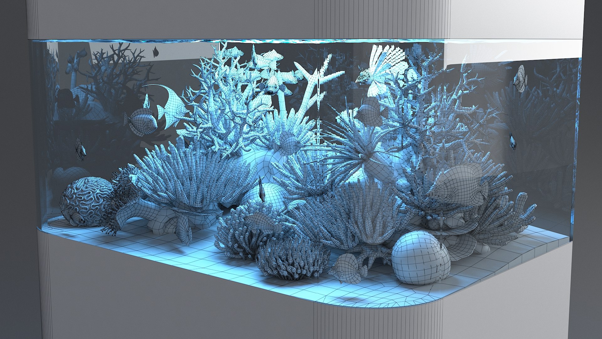 3D model aquarium 05 - TurboSquid 1502223