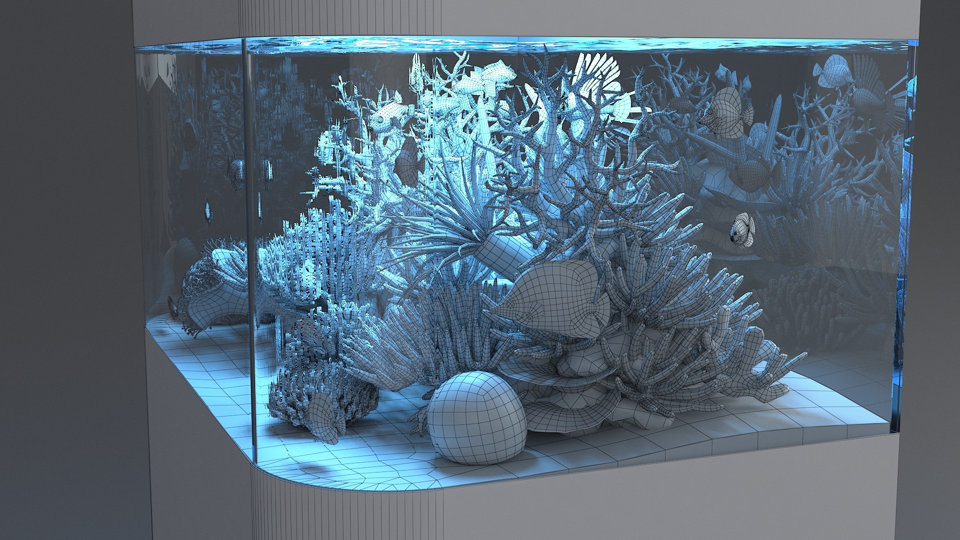 3D model aquarium 05 - TurboSquid 1502223