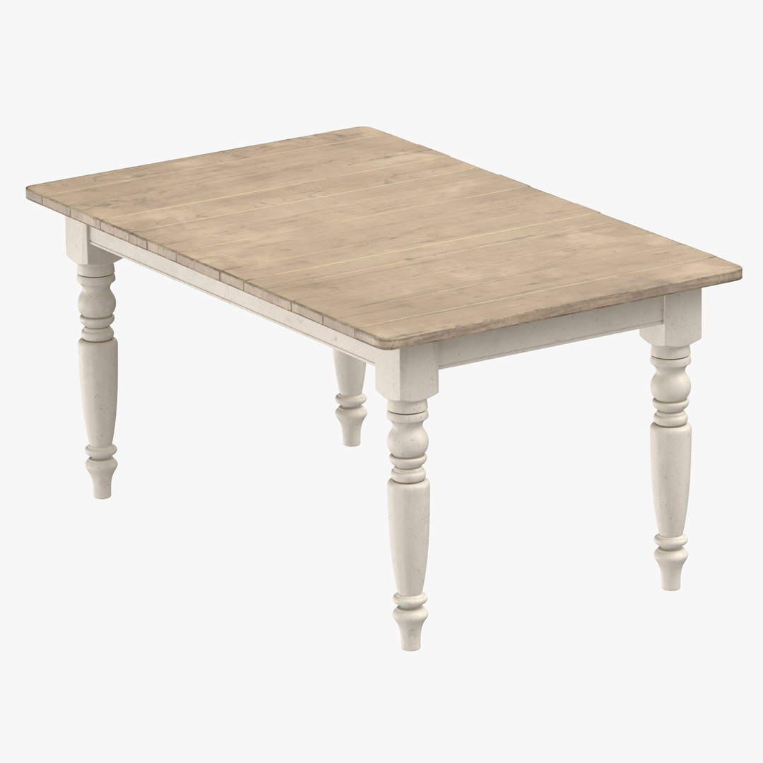 Traditional tables 3D - TurboSquid 1304717