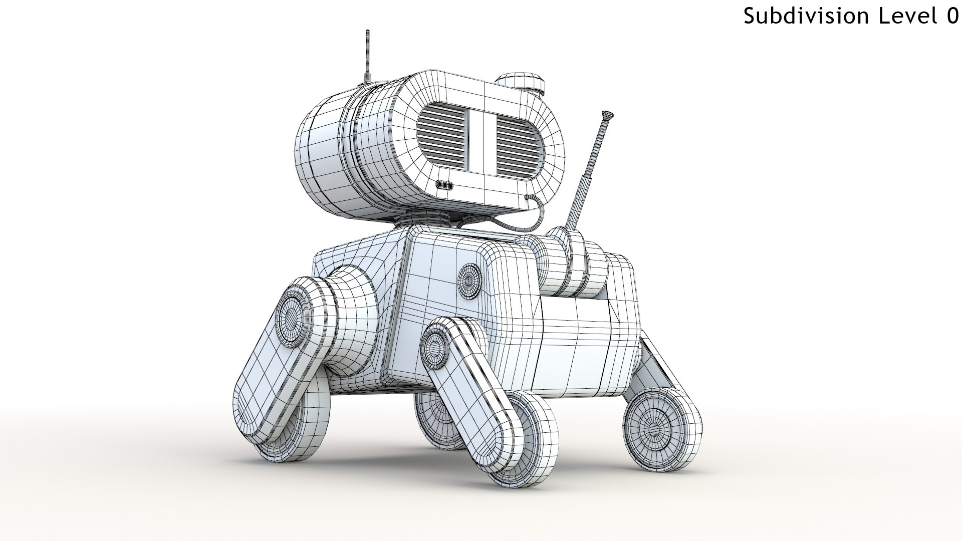 Dog Robot RIG 3D Model - TurboSquid 2288728