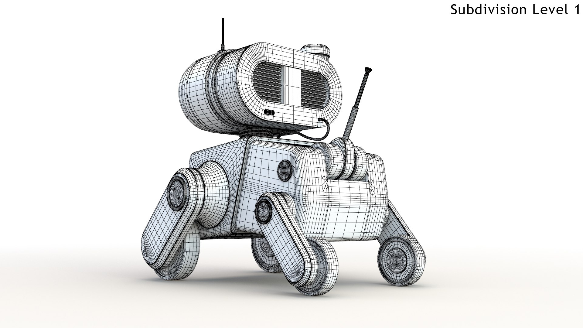 Dog Robot RIG 3D Model - TurboSquid 2288728