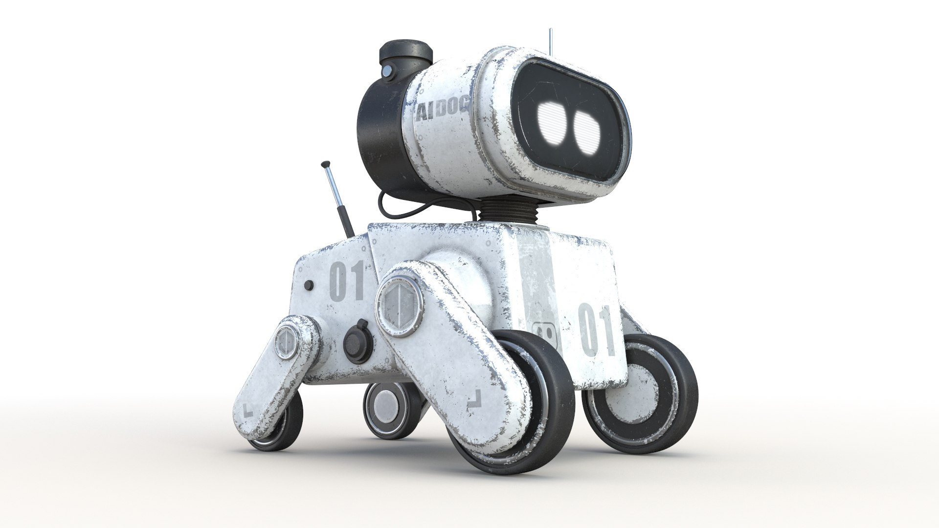 Dog Robot RIG 3D Model - TurboSquid 2288728