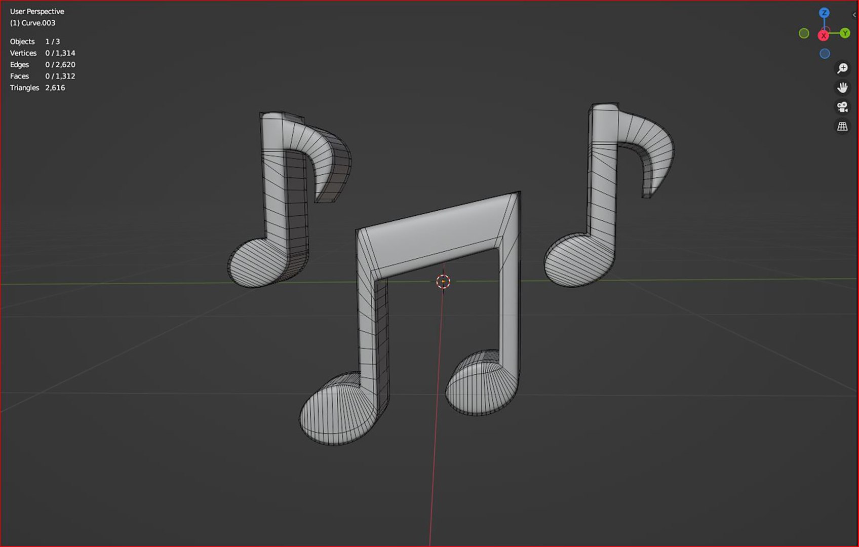Music Note 3D Model - TurboSquid 2013948
