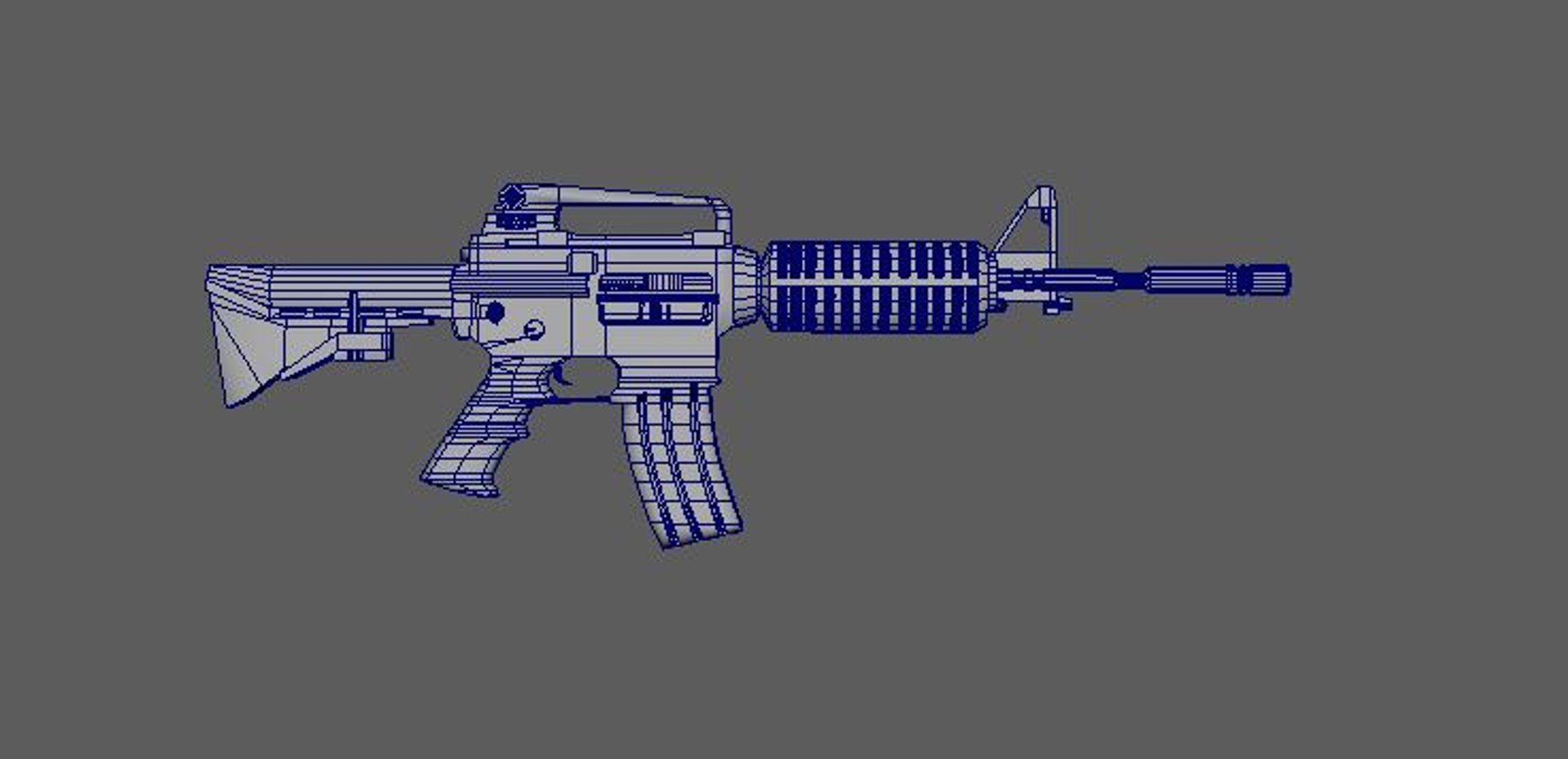 3D m16 weapon - TurboSquid 1213282