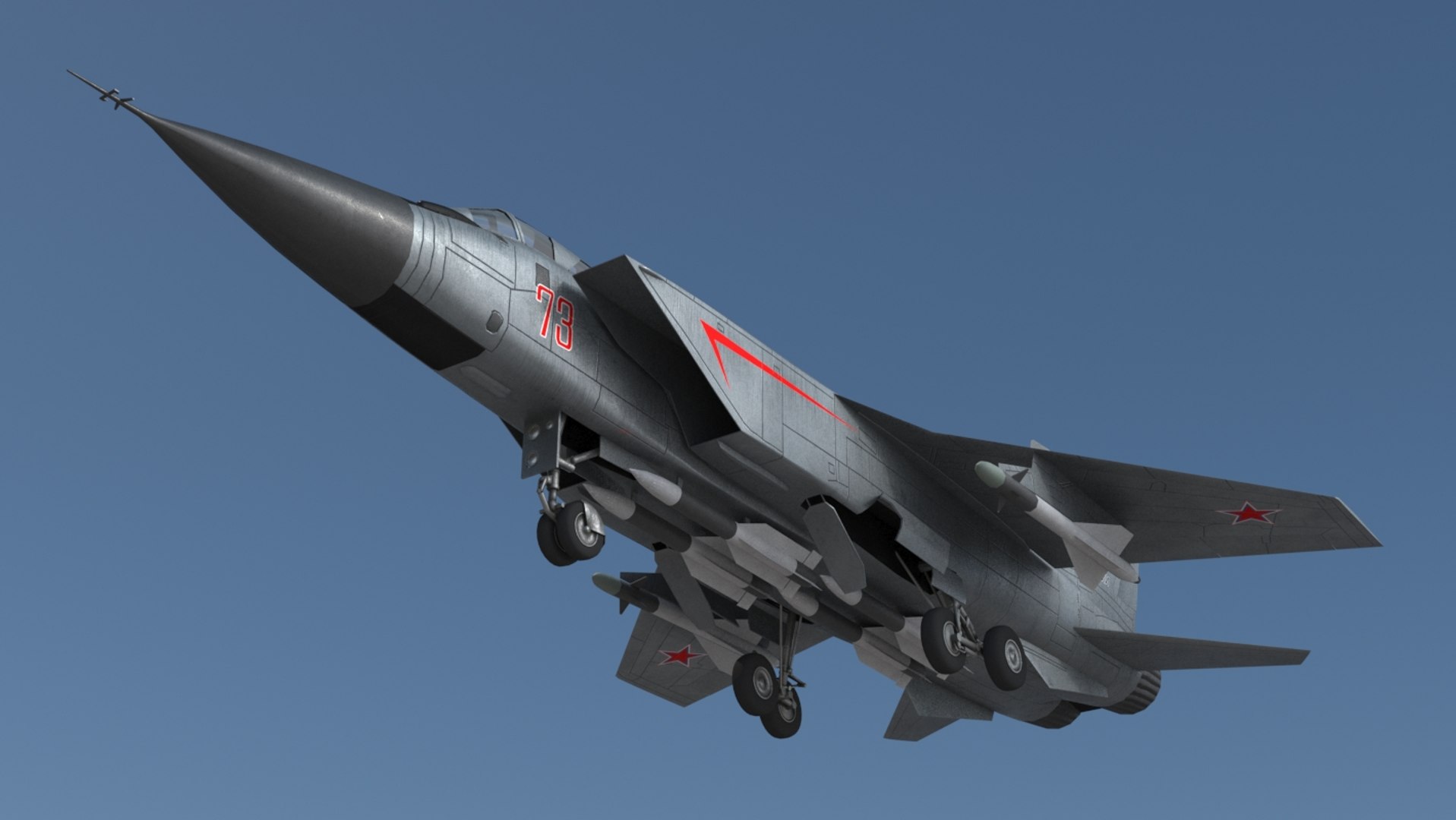 3D Mig 31 Foxhound - TurboSquid 1268618