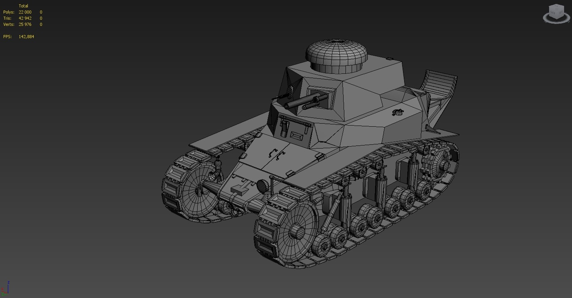 3D T-18 Soviet Tank Model - TurboSquid 1681978