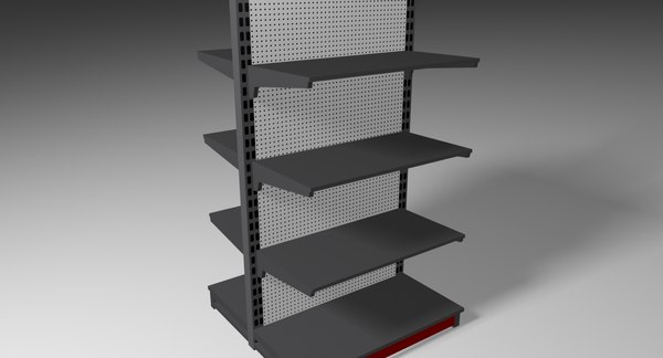3d model display rack