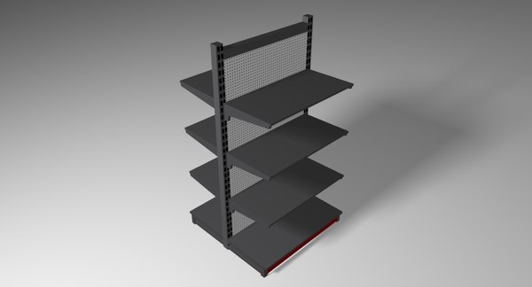 3d model display rack