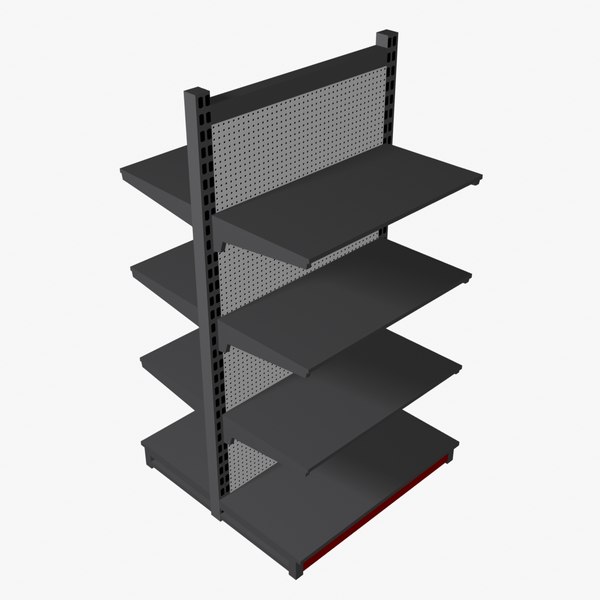 3d model display rack