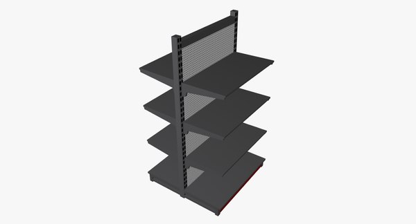 3d model display rack