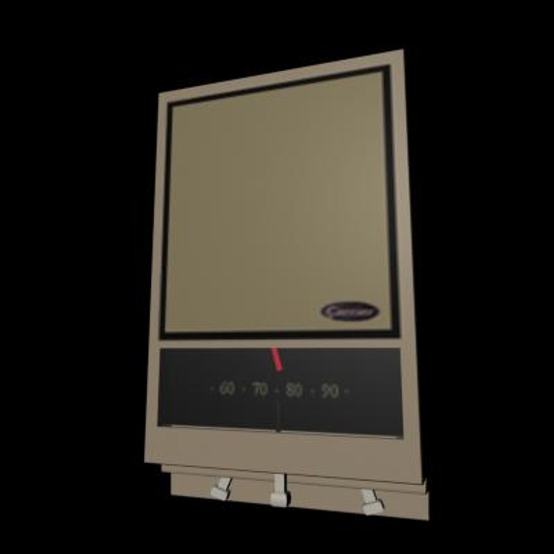 Thermostat Interior 3d Ma